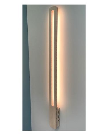 Parallel Wall Light – Smart Bamboo Light with Flexible Mounting | KuvaLight