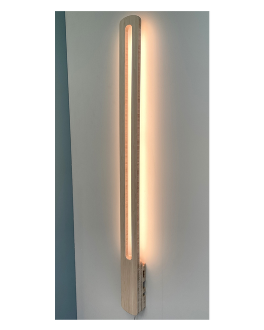 Parallel Wall Light – Smart Bamboo Light with Flexible Mounting | KuvaLight